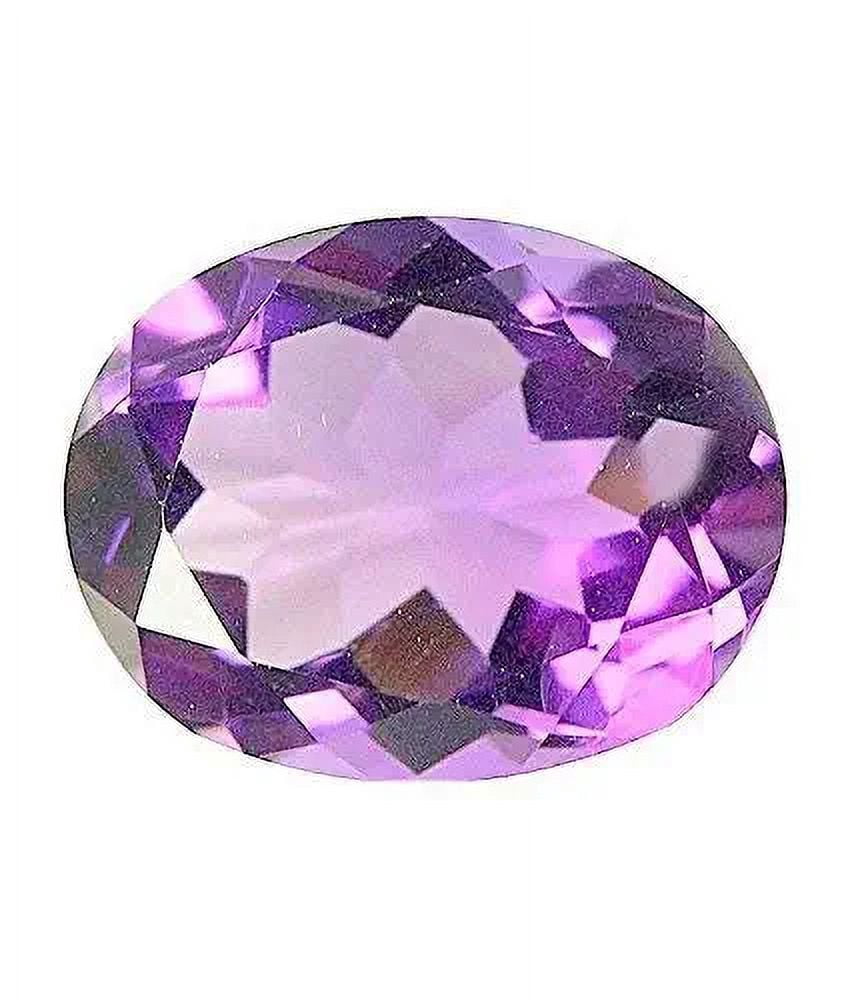 Amethyst Stone 5.25 Ratti With Lab Certified Card & Guarantee Card ...