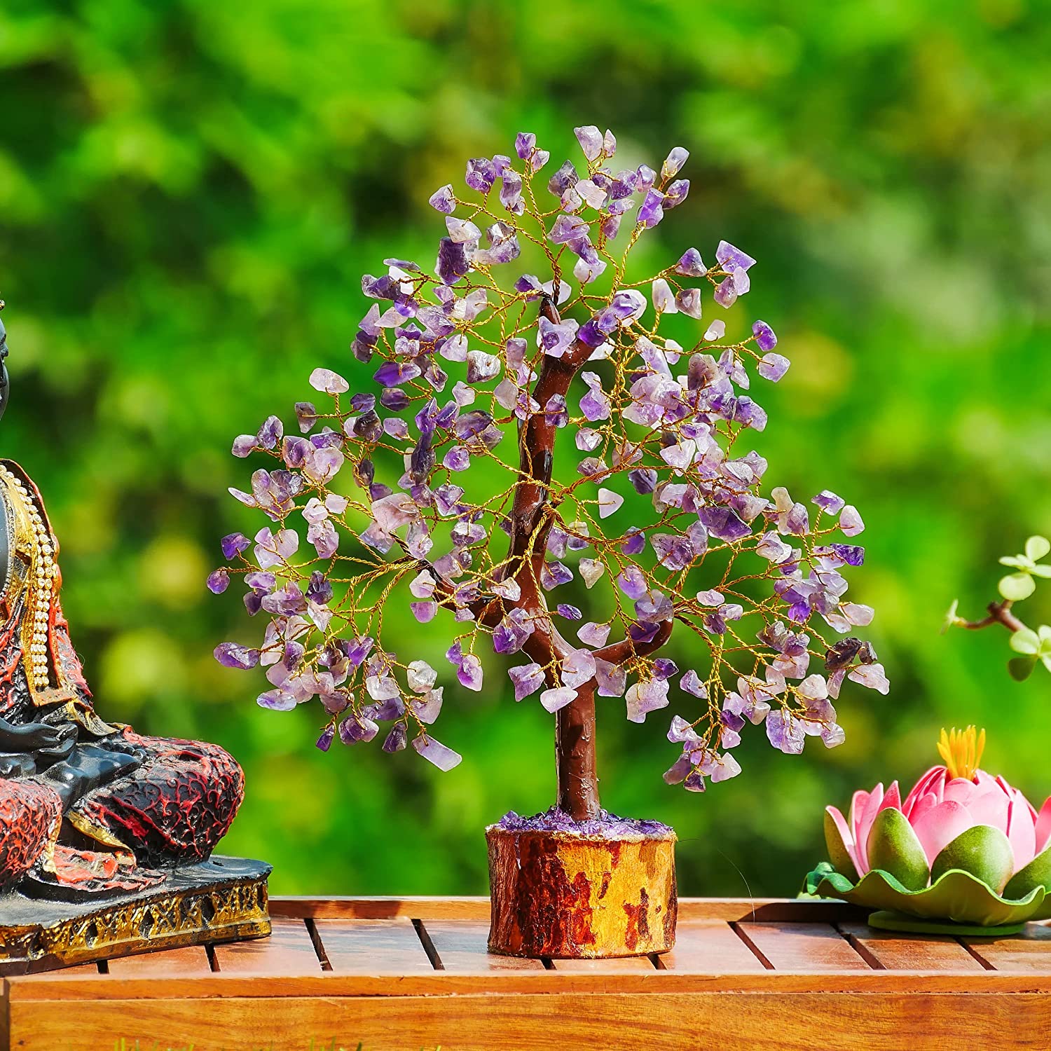 Amethyst Tree - Healing Crystals Amethyst - Feng Shui Tree of Life ...