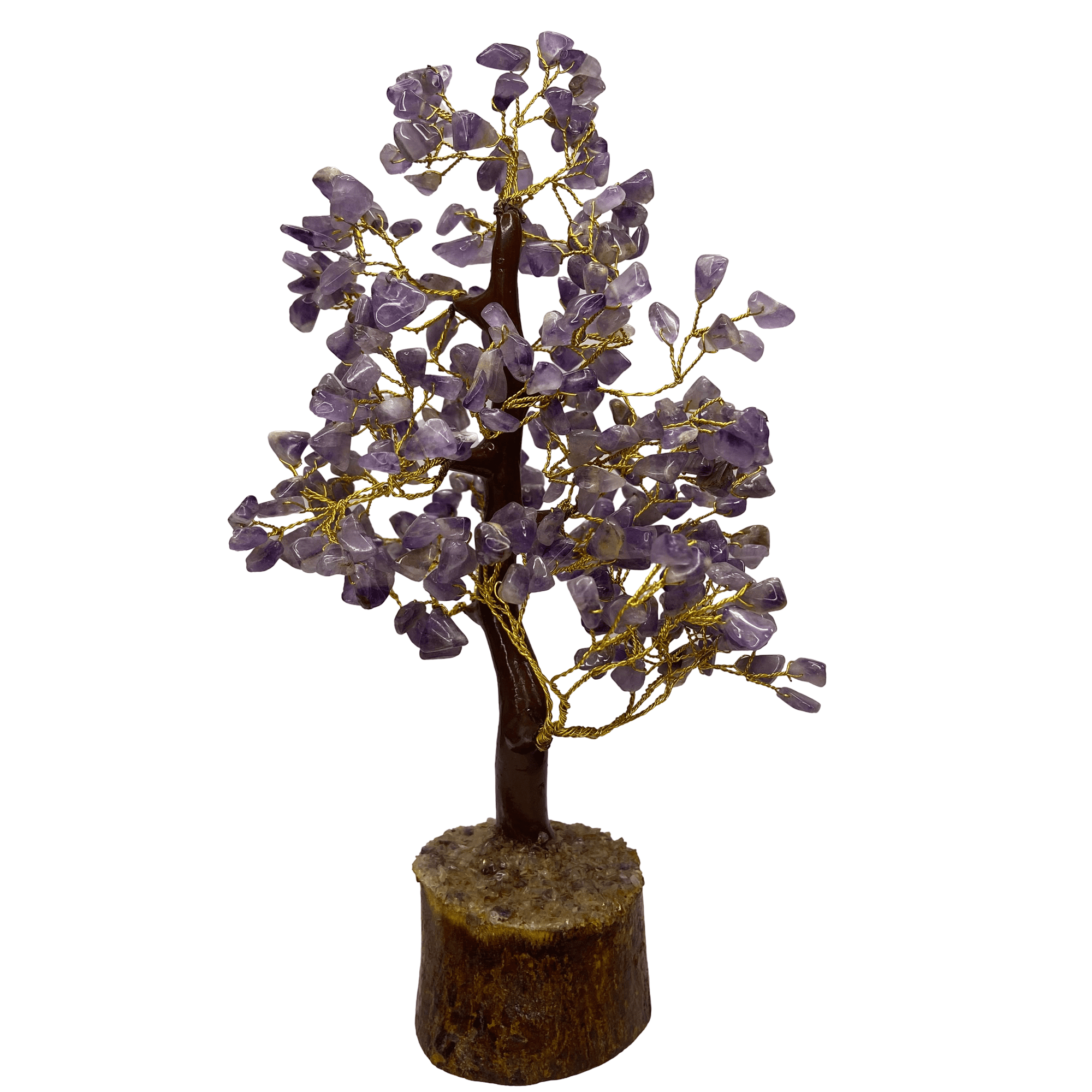 Amethyst Tree Purple Crystals Natural Stone Decor Symbol of Divine for ...