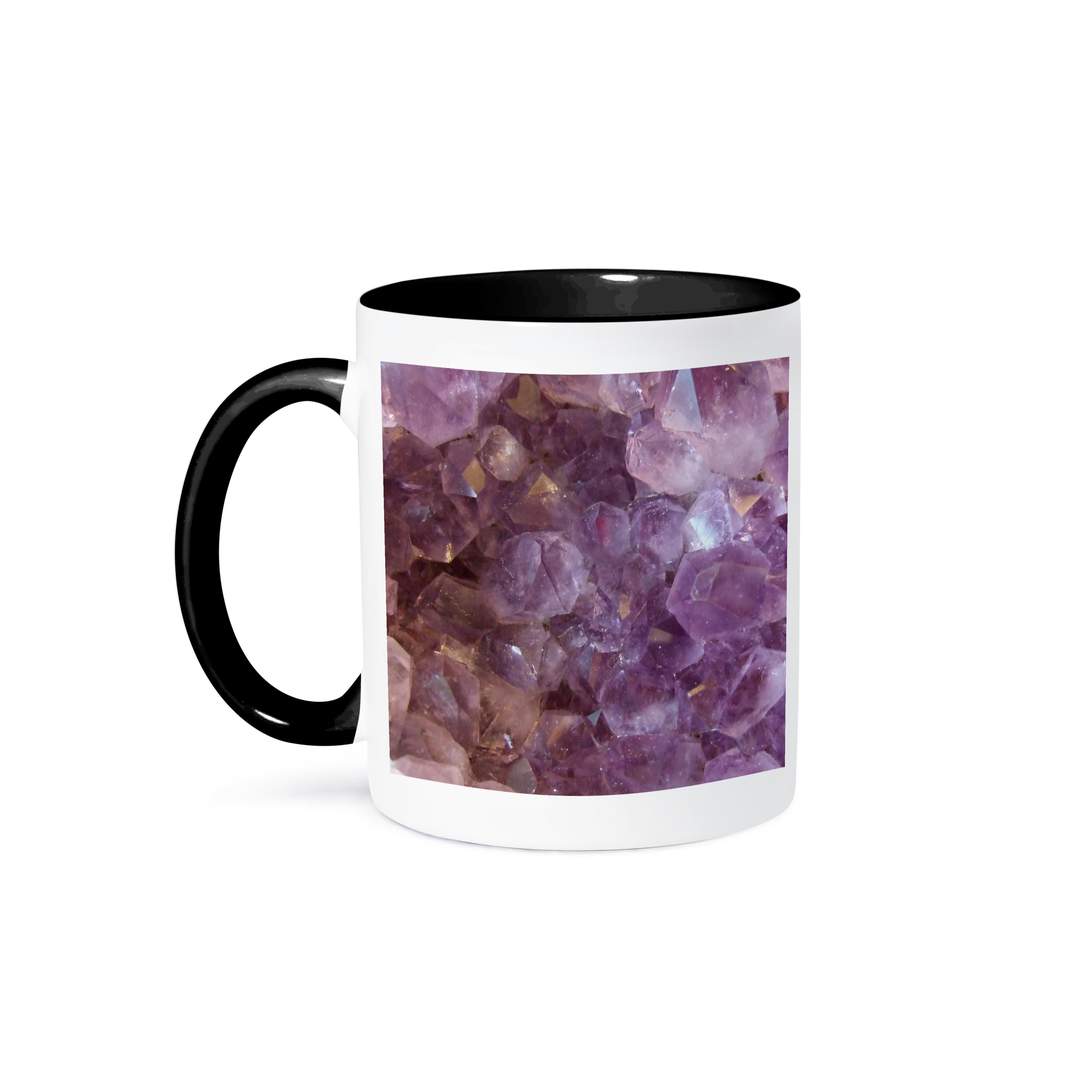 3dRose, Amethyst crystal macro photography - purple gemstone texture ...