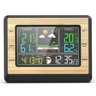 AcuRite Digital Weather Forecaster with Temperature and Humidity with ...