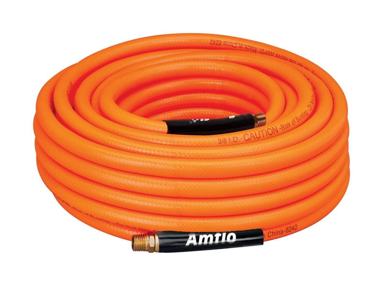 Amflo 100 ft. L X 3/8 in. D Polyvinyl Air Hose 300 psi Orange - Walmart.com