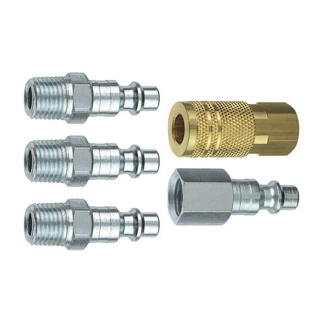 Amflo 13-205RA 1/4" I/M Tru-Connect Coupler/Plug/Fitting Kit (5 pk ...