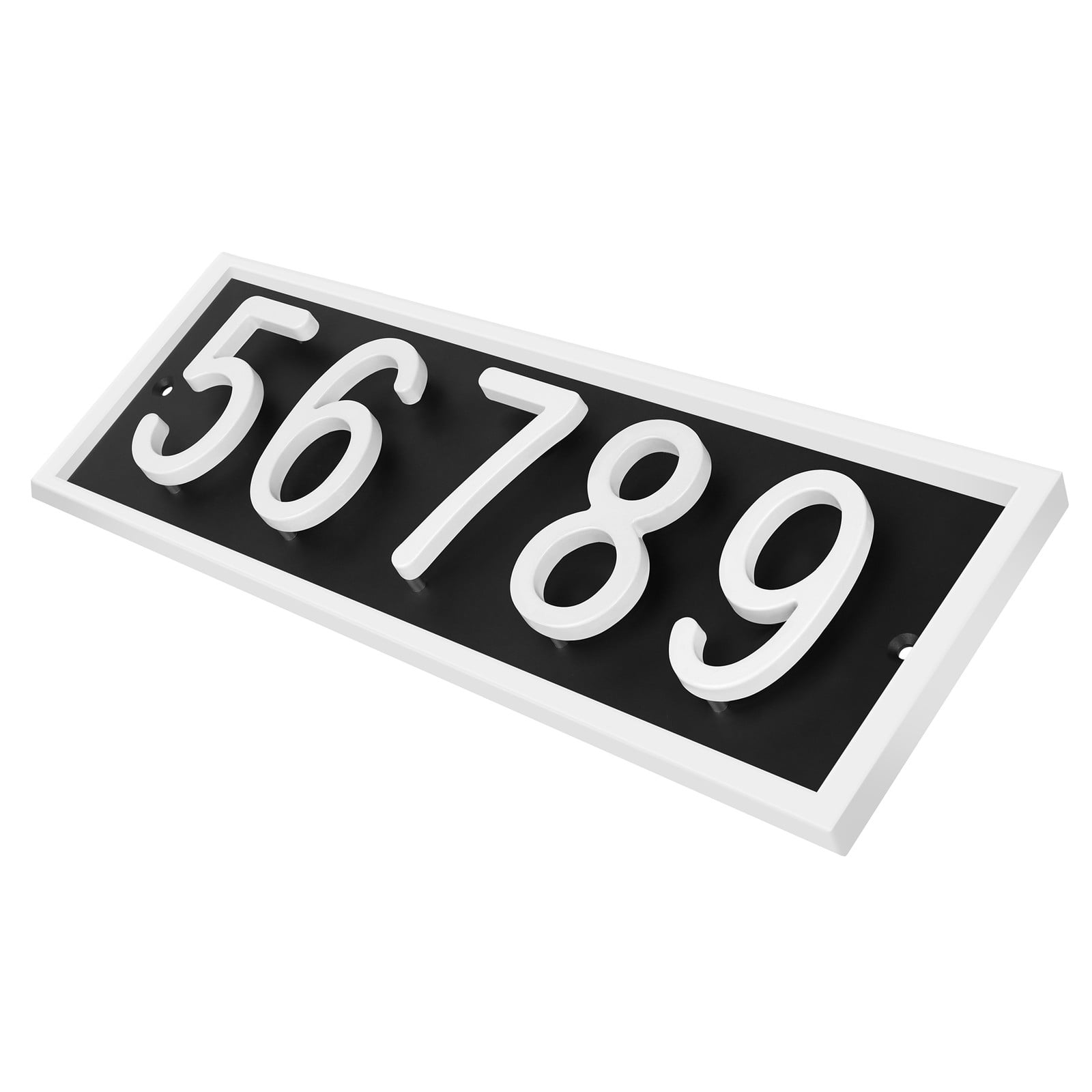 Amgo Personalized Floating House Numbers Sign, Custom Modern Address ...