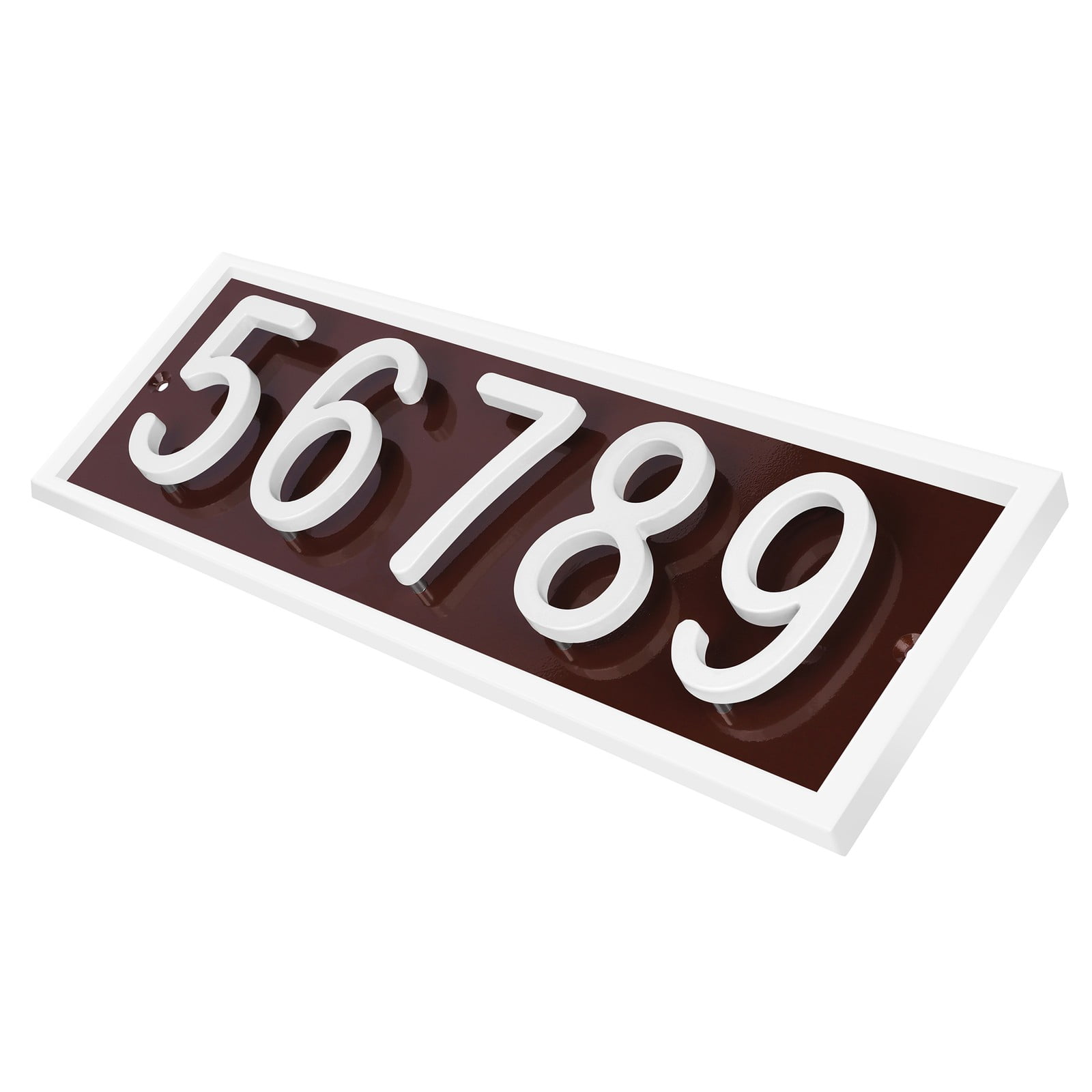 Amgo Personalized Floating House Numbers Sign, Custom Modern Address ...