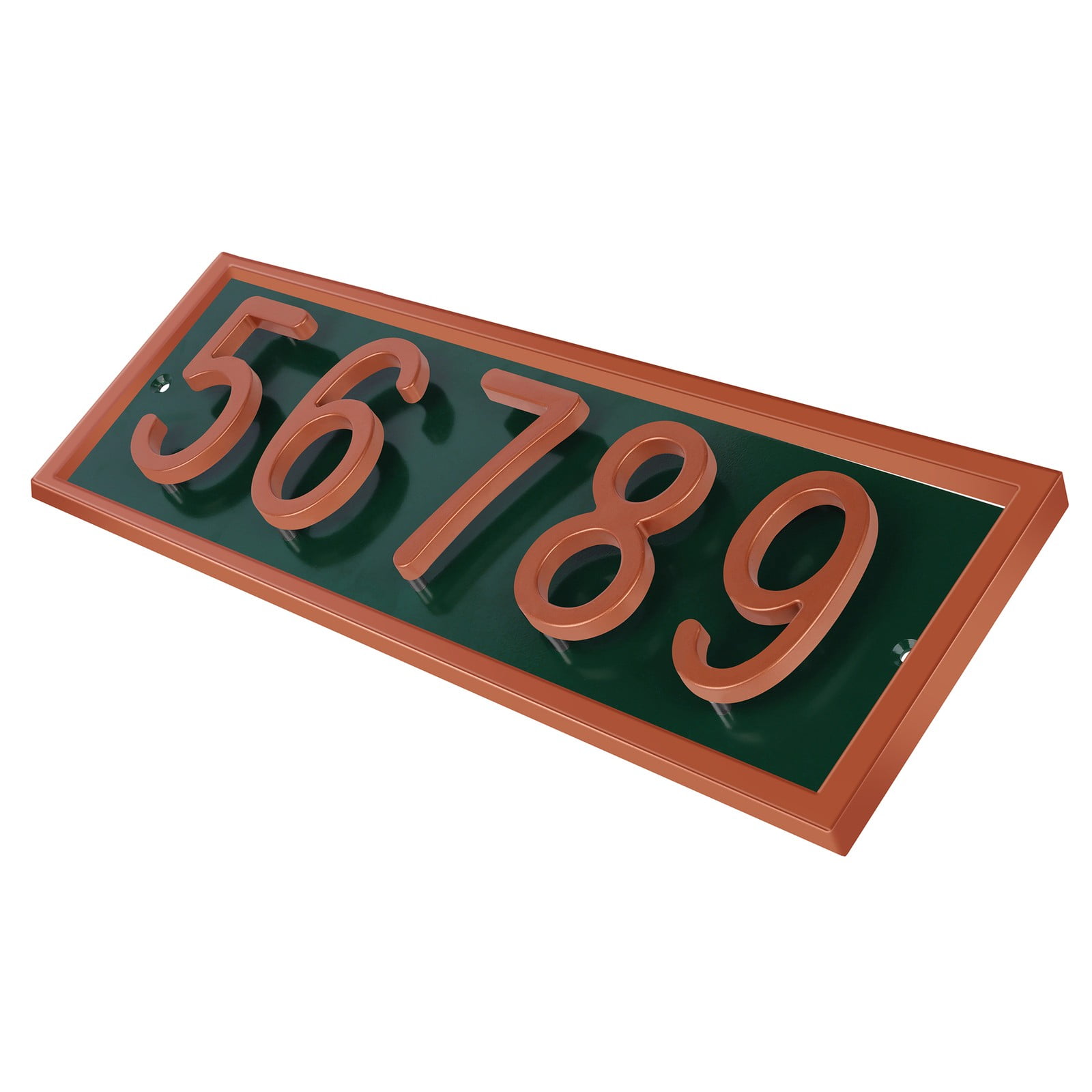 Amgo Personalized Floating House Numbers Sign, Custom Modern Address ...