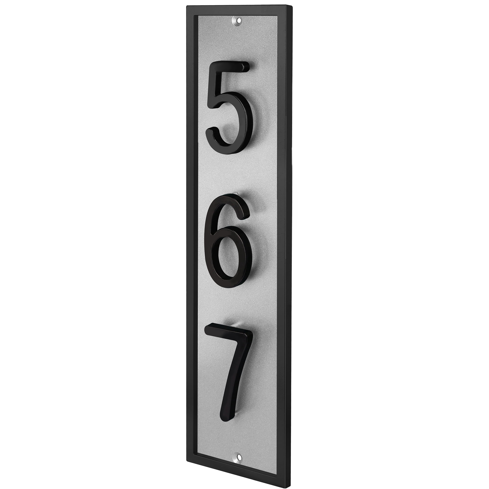Amgo Personalized Floating House Numbers Sign, Custom Modern Address ...