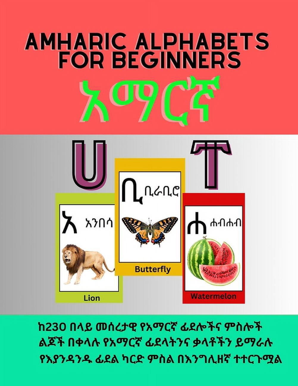 Amharic Alphabets for Beginners: Easy to learn Amharic Alphabet and ...