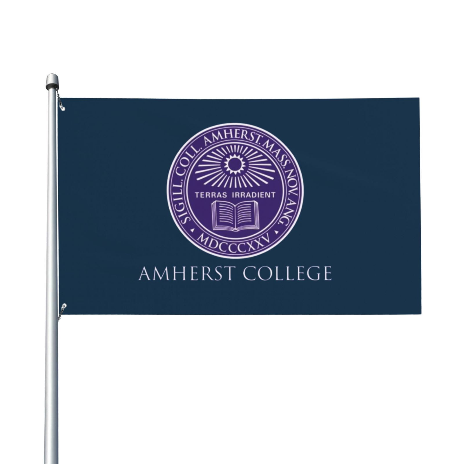 Amherst College Flag 3x5 FT Outdoor - Heavy Duty Polyester with Sewn ...