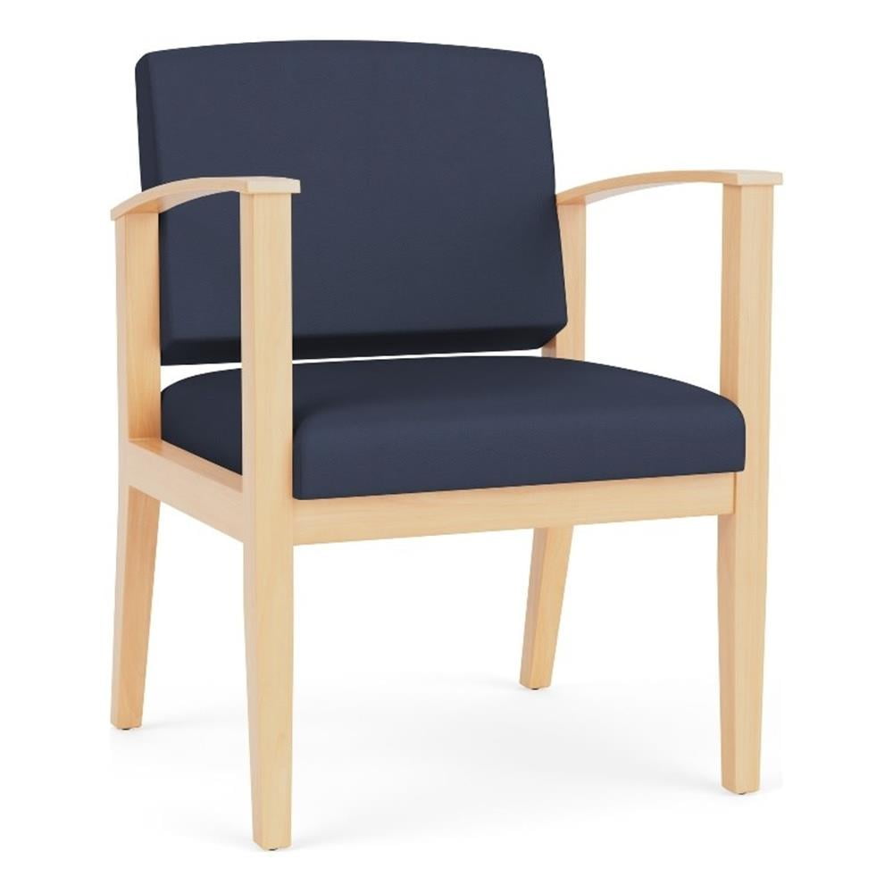 Amherst Wood Reception Waiting Room Healthcare Guest Chair / Natural ...