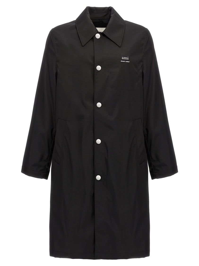 Ami Technical Twill Trench Coat (Men's) - Walmart.com