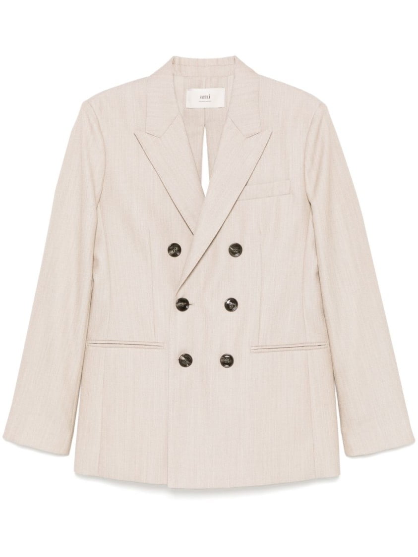 Ami Double-Breasted Blazer (Women's) - Walmart.com