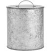 ENLOY 165oz Steel Airtight Canister, Large Kitchen Storage with Clear ...