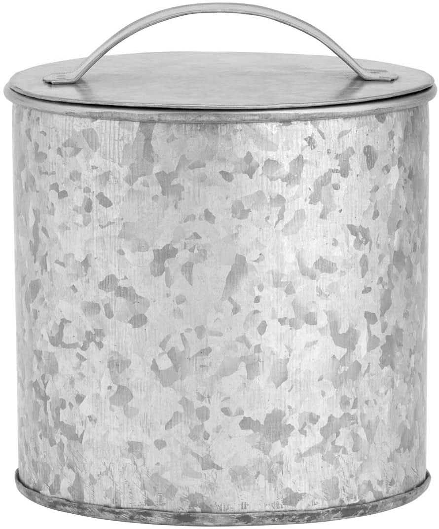 Amici Home Newport Food Storage Canister, Medium Metal Can 56 oz ...