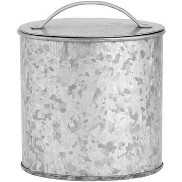 BEHRENS Galvanized Steel Locking Lid Storage Can, 6-Gallon - Walmart.com