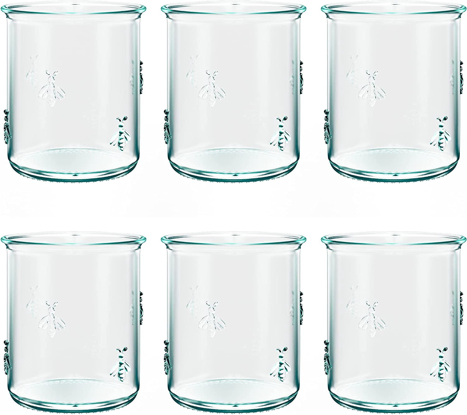 Amici Home Regina DOF Glass | 12 Oz | Italian Made, Recycled Green ...