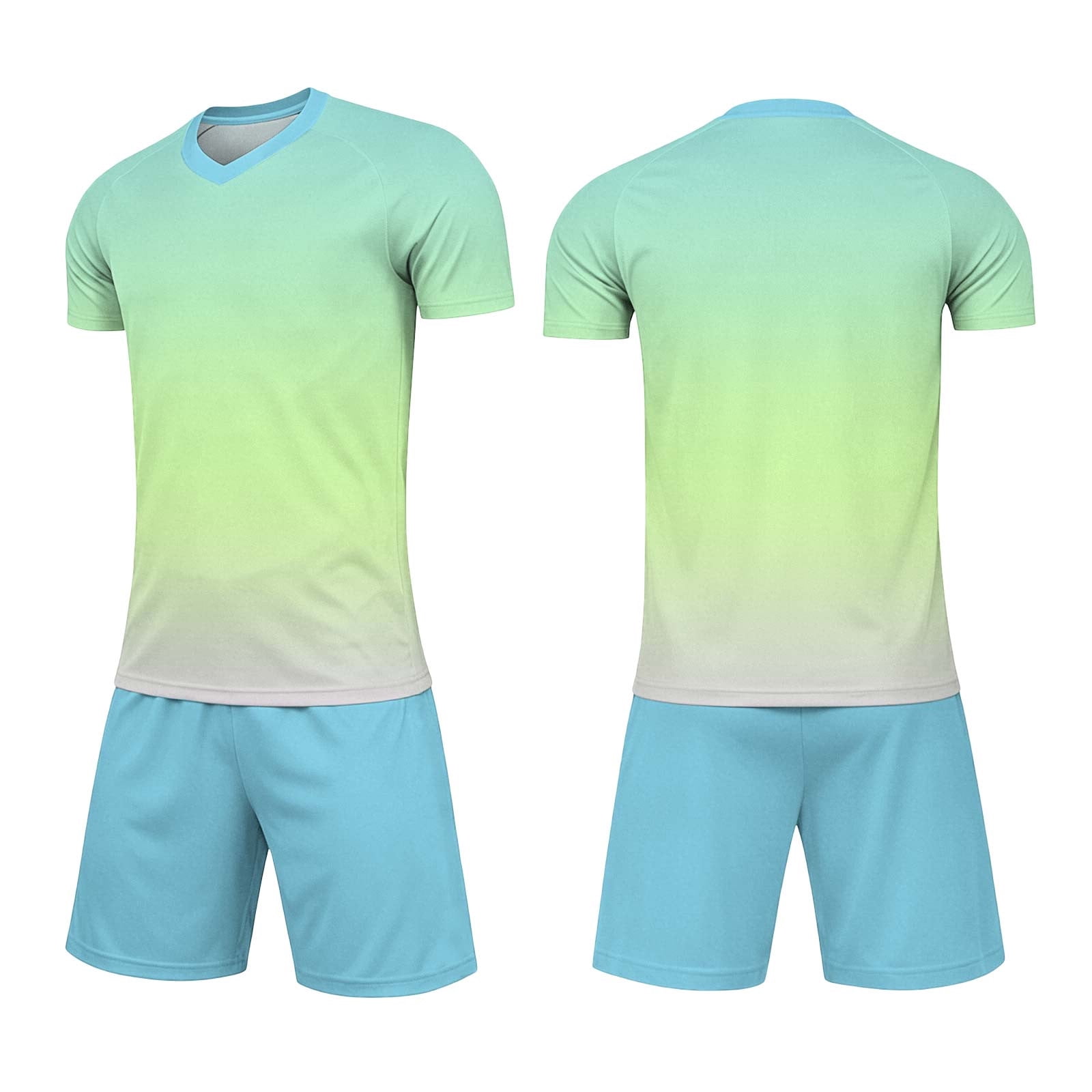 Amidoa Boys Athletic Outfit Sets 2 Piece Short Sleeve Breathable ...
