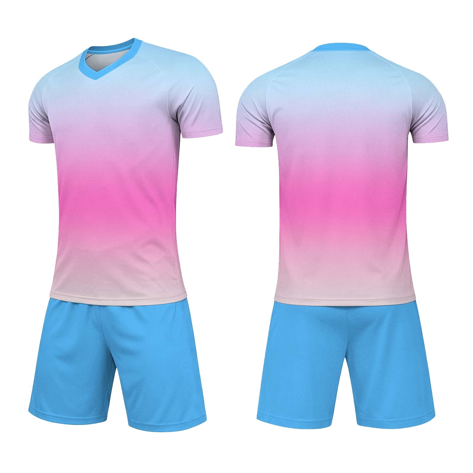 Amidoa Boys Athletic Outfit Sets 2 Piece Short Sleeve Breathable ...