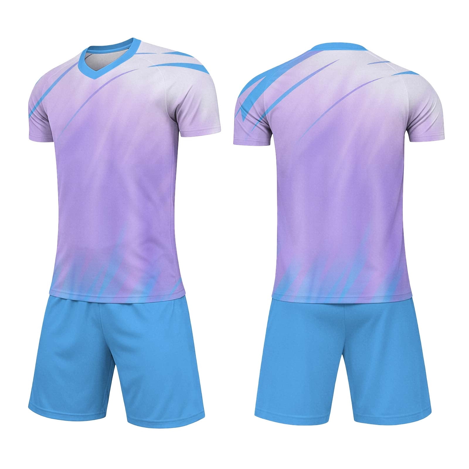 Amidoa Boys Athletic Outfit Sets 2 Piece Short Sleeve Breathable ...