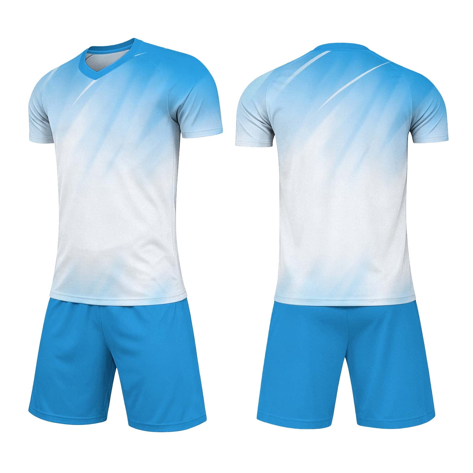 Amidoa Boys Athletic Outfit Sets 2 Piece Short Sleeve Breathable ...