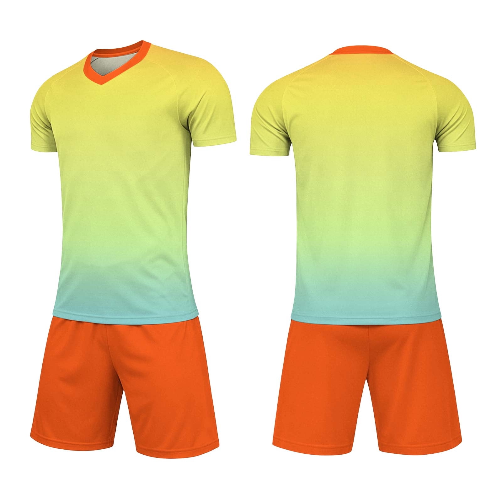 Amidoa Boys Athletic Outfit Sets 2 Piece Short Sleeve Breathable ...