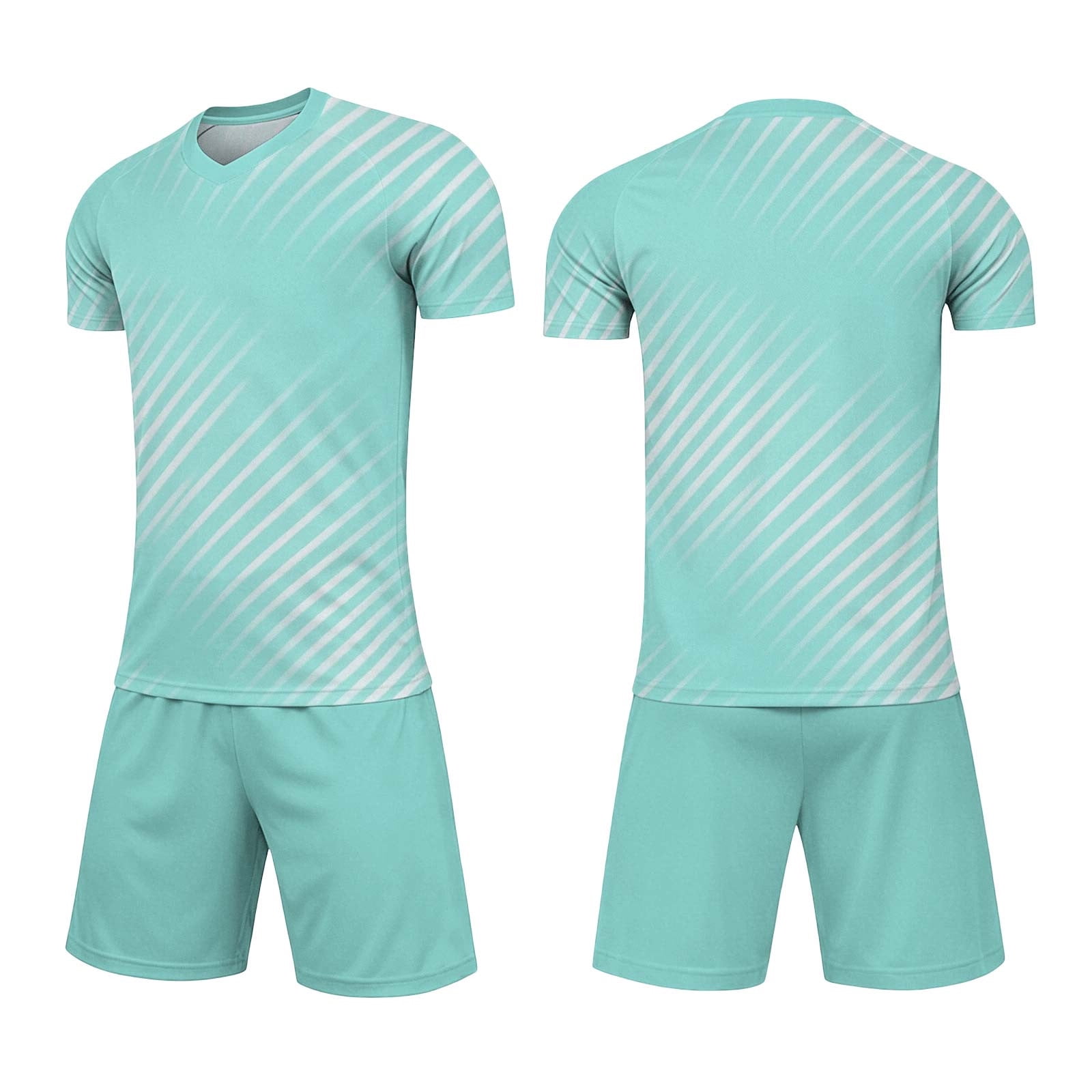 Amidoa Boys Athletic Outfit Sets 2 Piece Short Sleeve Performance ...