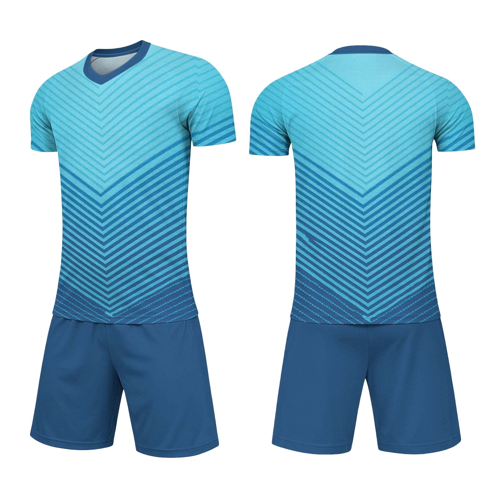 Amidoa Boys Athletic Outfit Sets 2 Piece Short Sleeve Performance Quick ...