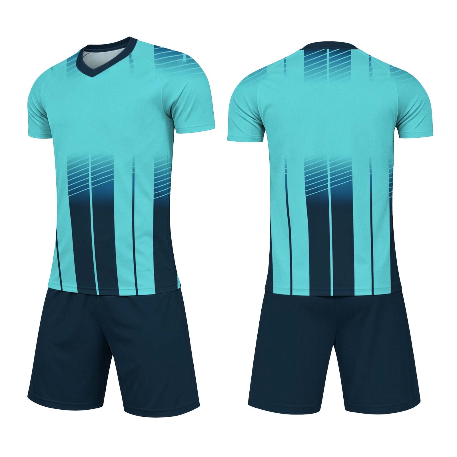 Amidoa Boys Athletic Outfit Sets 2 Piece Short Sleeve Quick-Dry ...