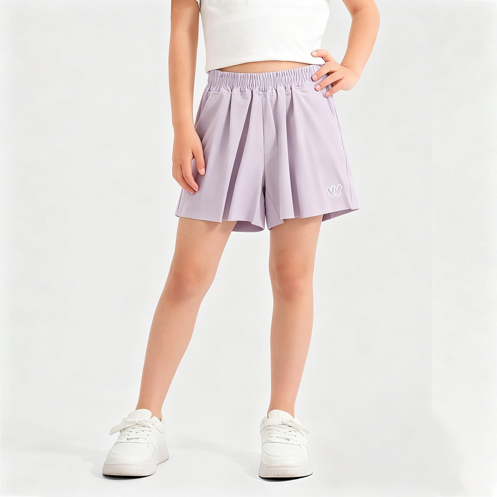 Amidoa Boys Shorts Elastic Waist Toddler Casual Summer Soft Sports ...