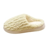 Amidoa Indoor Slippers for Women Green House Fuzzy Winter Bedroom ...