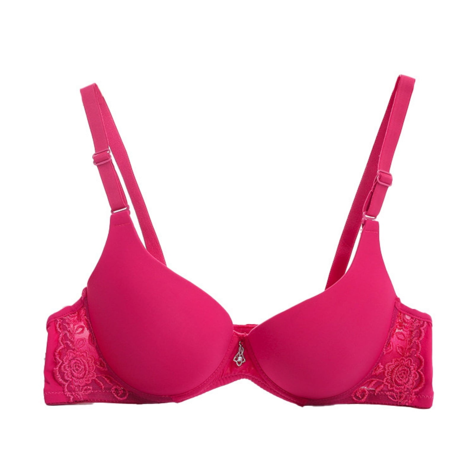Amidoa Minimizer Women Bras Underwire Tshirt Red Seamless Smoothing ...