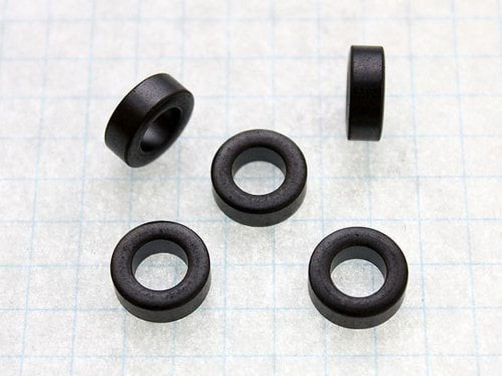 Amidon, FT-50-75, Ferrite Toroidal Core, ID: 0.281" x OD: 0.5", Pkg of ...