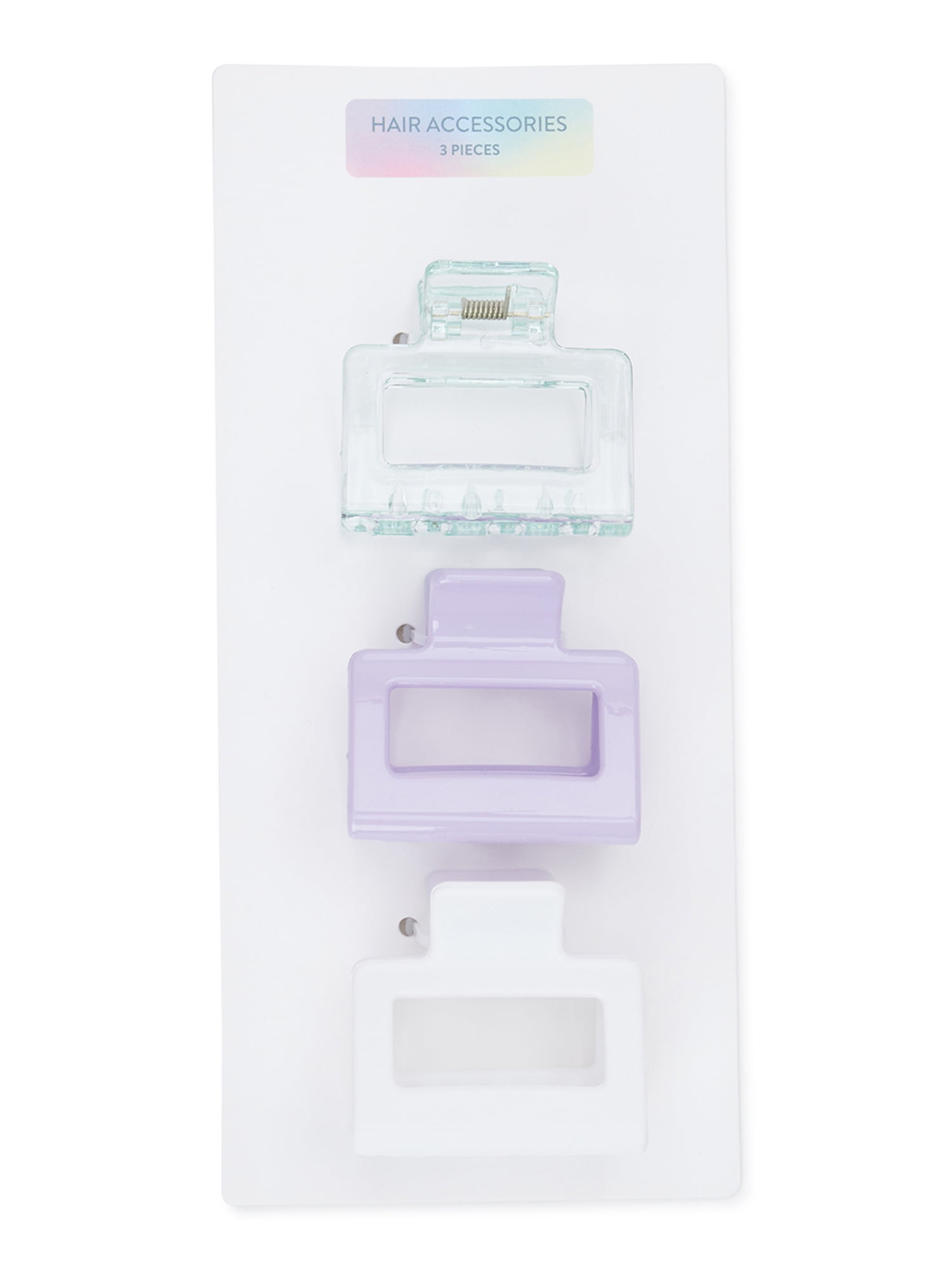 Amiee Lynn Women's Square Claw Hair Clips - Walmart.com