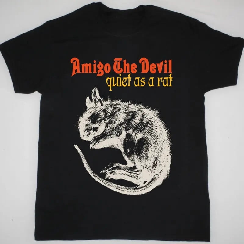 Amigo The Devil Rat Short Sleeve Cotton Black All Size Gift Shirt.webp ...