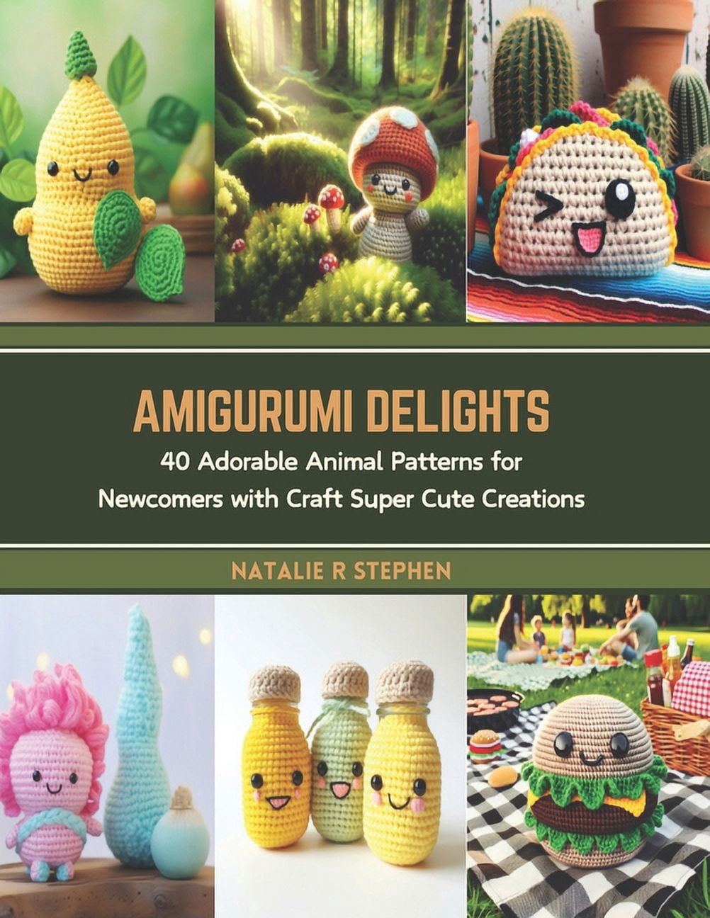 Amigurumi Delights: 40 Adorable Animal Patterns for Newcomers with ...