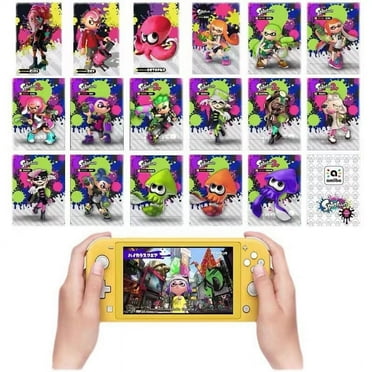 Octoling + Inkling + Smallfry Amiibo 3-Pack - Splatoon Series Nintendo Accessory - Walmart.com