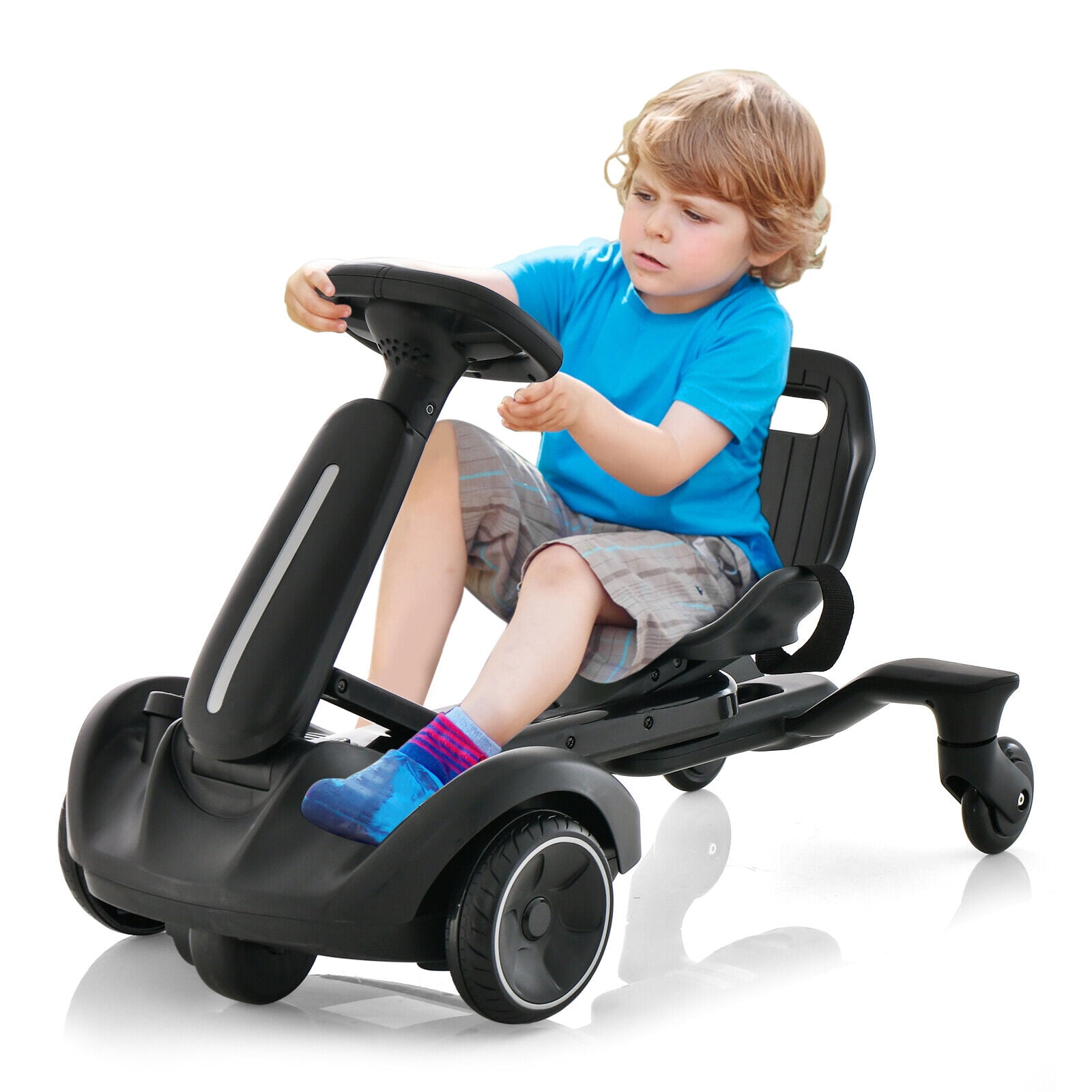 Amijoy 6V Kids Ride In Drift Car, Electric Drift Kart, 360° Rotation, 2 ...