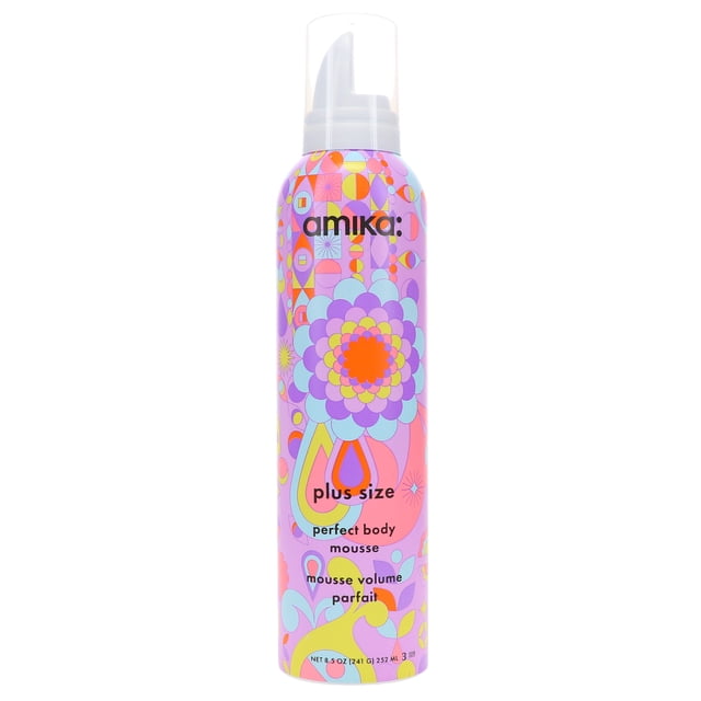 Amika Perfect Body Mousse 8.5 oz - Foaming Fine Hair Volumizer ...