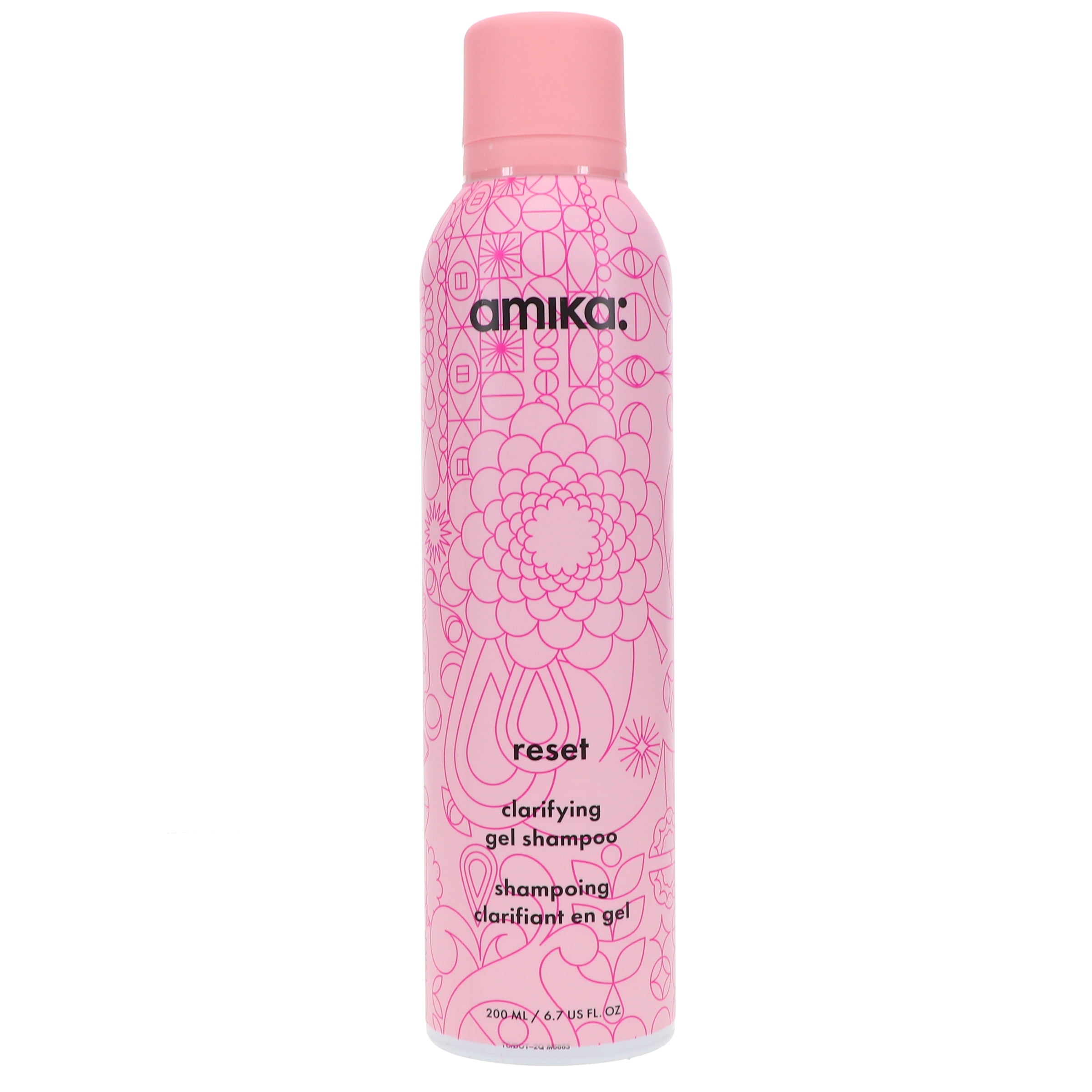 Amika Reset Clarifying Gel Shampoo 6.7 oz, Sulfate-Free, Gentle ...