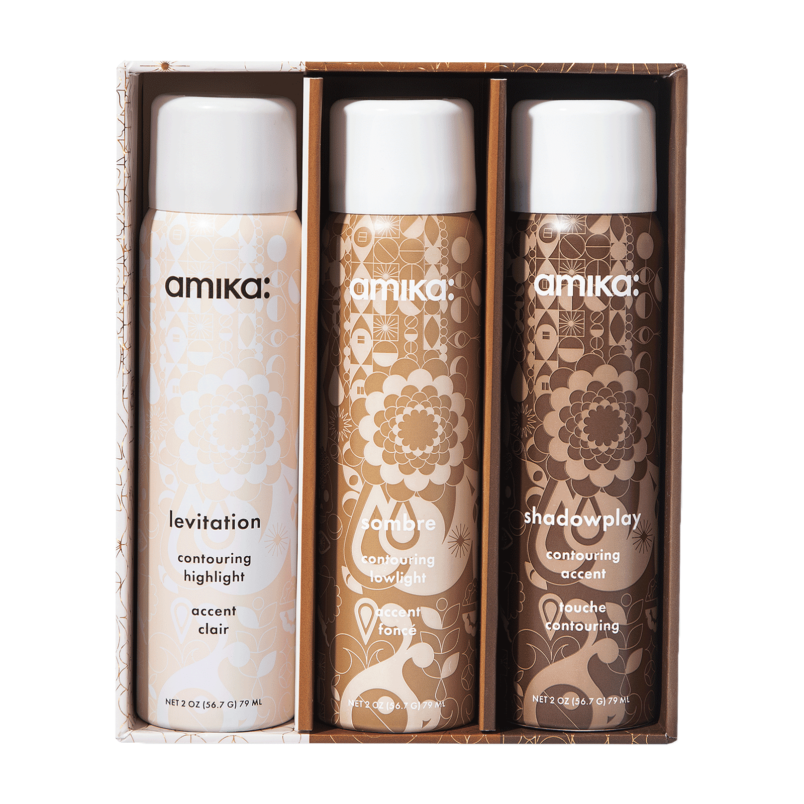 Amika Strobe Hair Contour 3 Piece Kit - Walmart.com