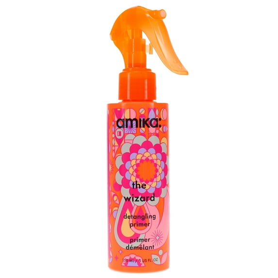 Amika, The Wizard Detangling Primer, 5 oz, Tames Frizz and Adds Shine ...