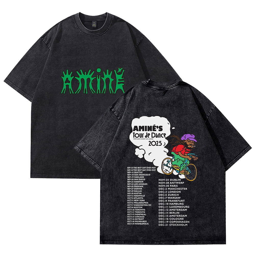 Amine Tour 2025 Tee Merch Men Women Tshirt Trendy Streetwear - Walmart.com