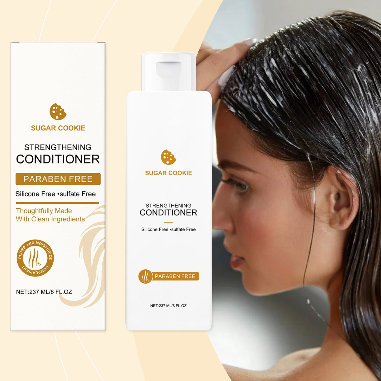 Amino Acid Strengthening Conditioner - Deeply Nourishing Hair Treatment ...