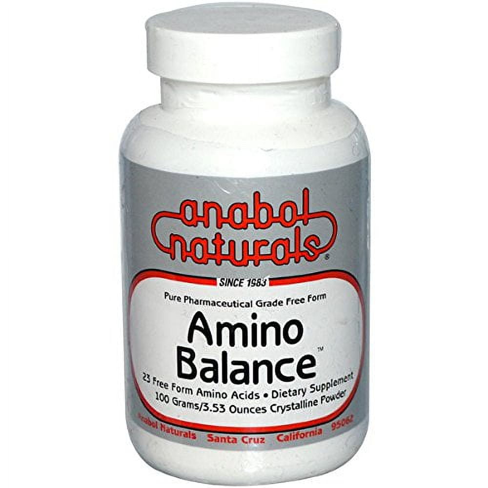 Anabol Naturals Amino Balance 500mg 240 Capsule - Walmart.com