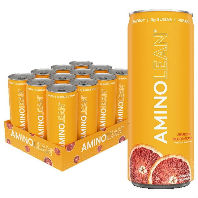 AminoLean Pre-Workout Energy Drink, Vegan, Sugar Free, Weight ...