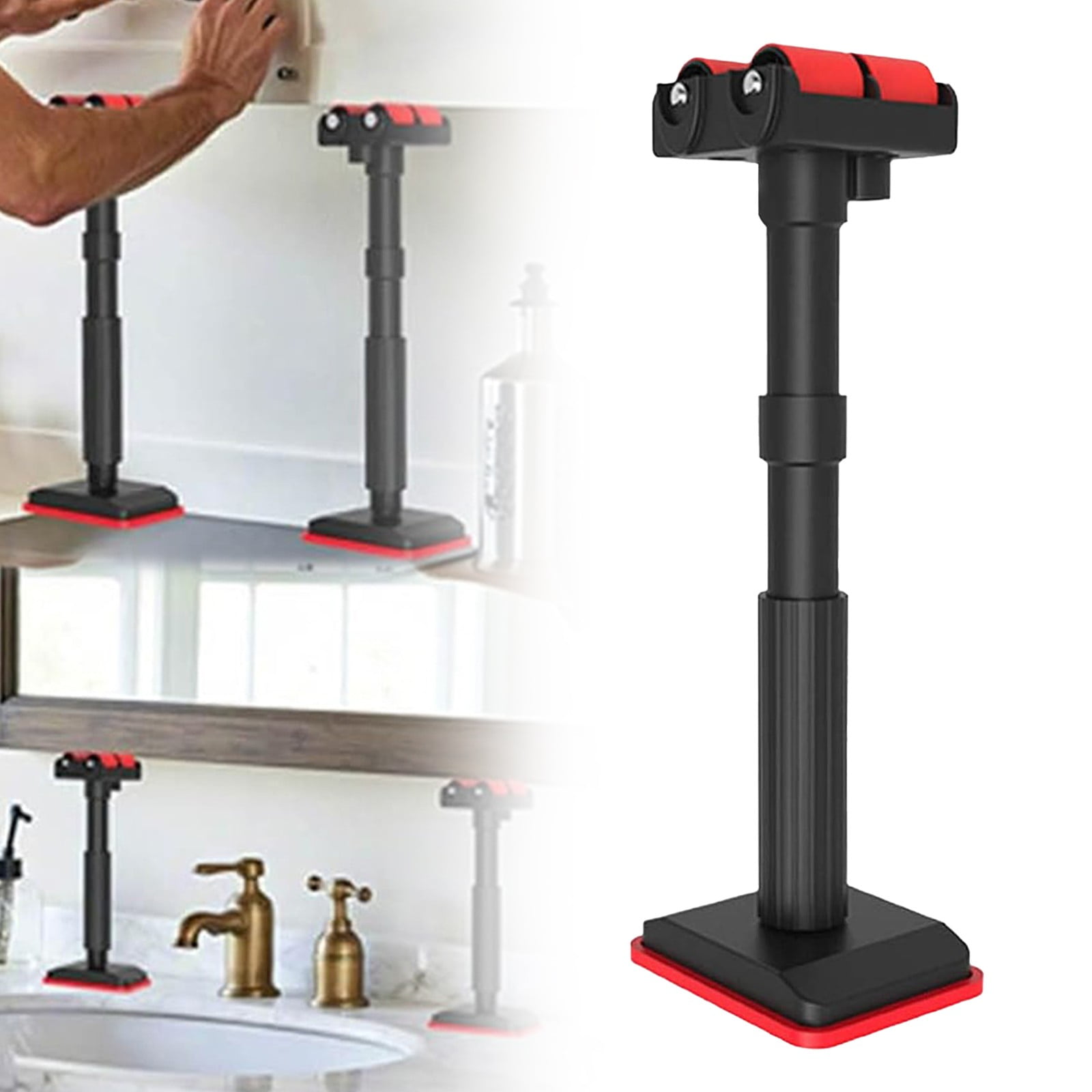 Aminojy Adjustable Cabinet Jack Support Pole - Heavy Duty Telescoping ...