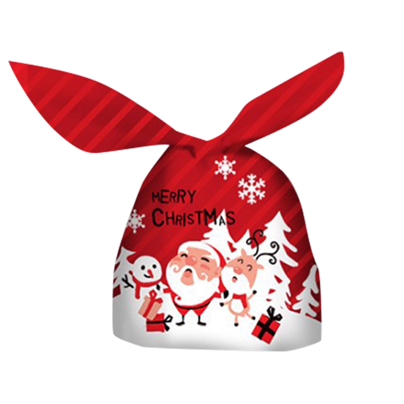 Aminojy Christmas Wrapping Paper Christmas Candy Bags Nougat Packaging ...