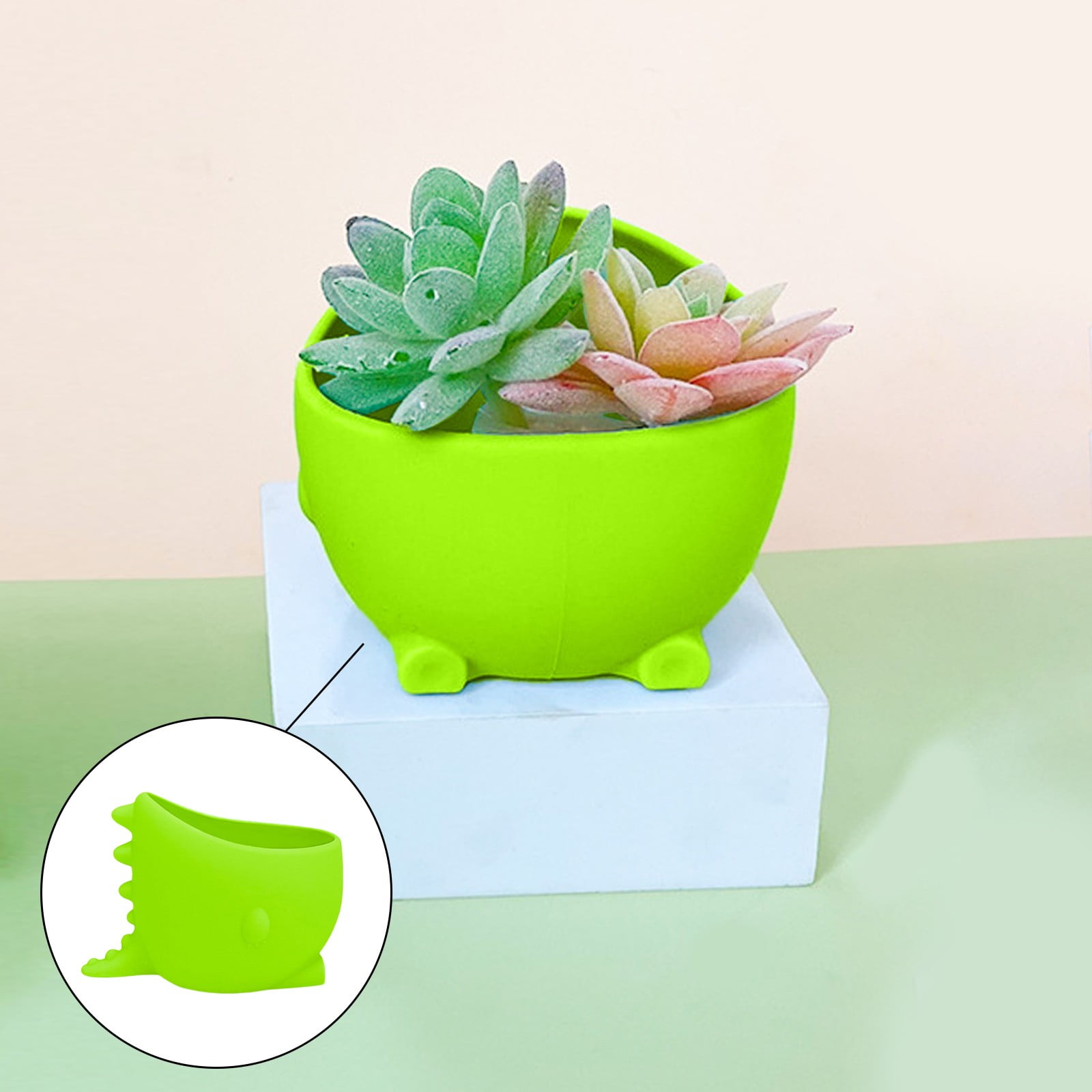 Aminojy Garden Planters for Indoor Plants Thickening Creative Cute ...
