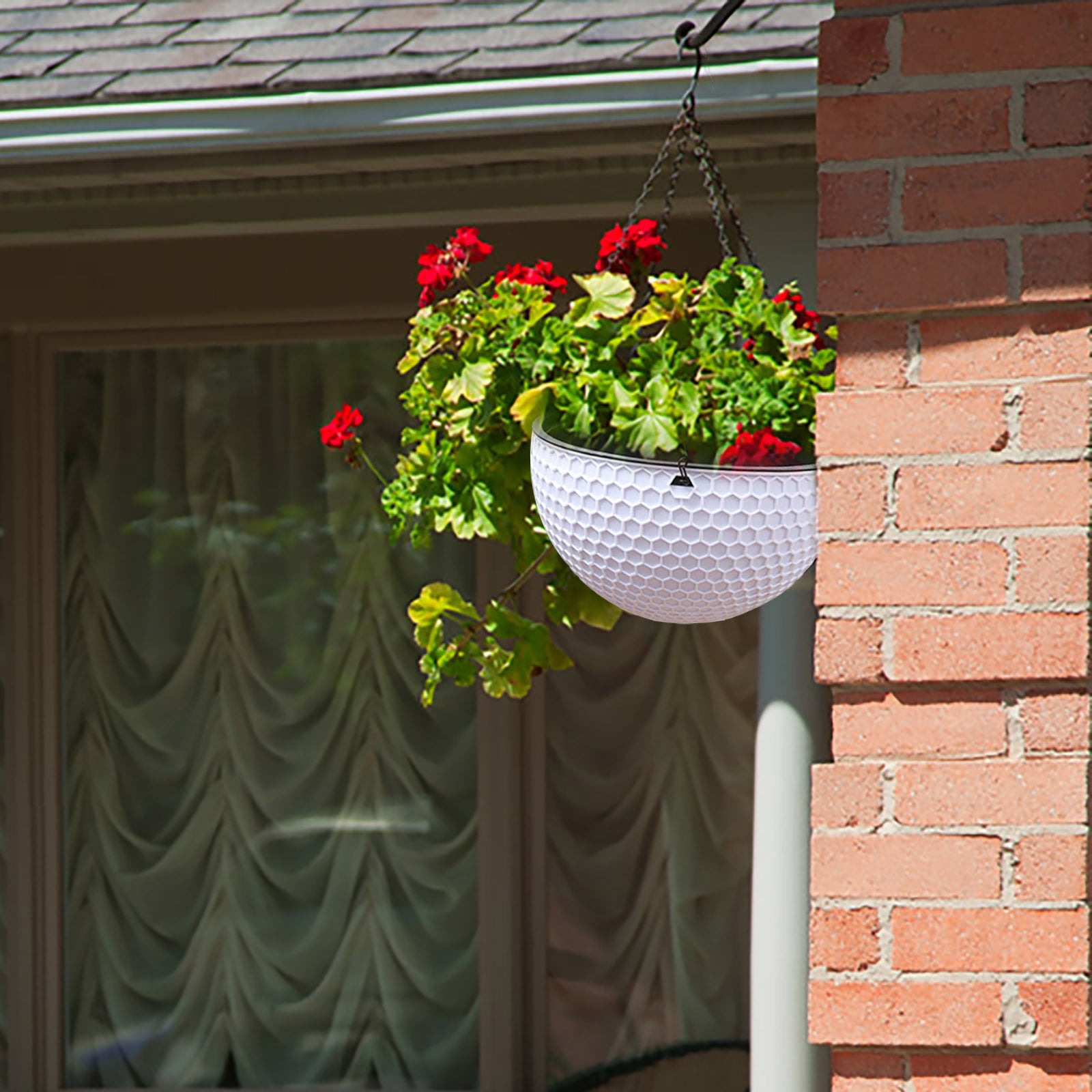 Aminojy Hanging Planters for Outdoor Plants Hanging Basket Planter ...