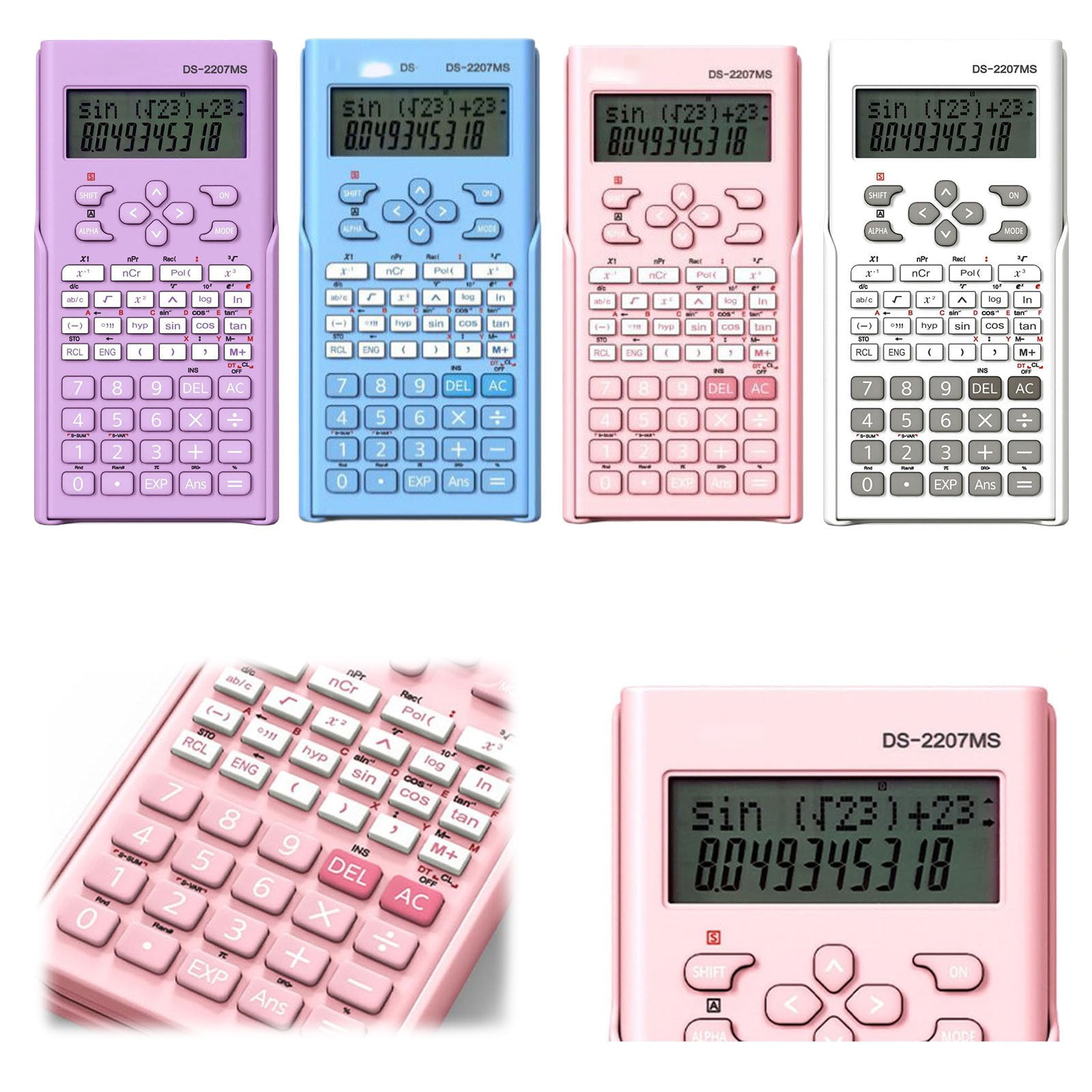 Aminojy Scientific Calculator School Supplies, Scientific Calculator ...